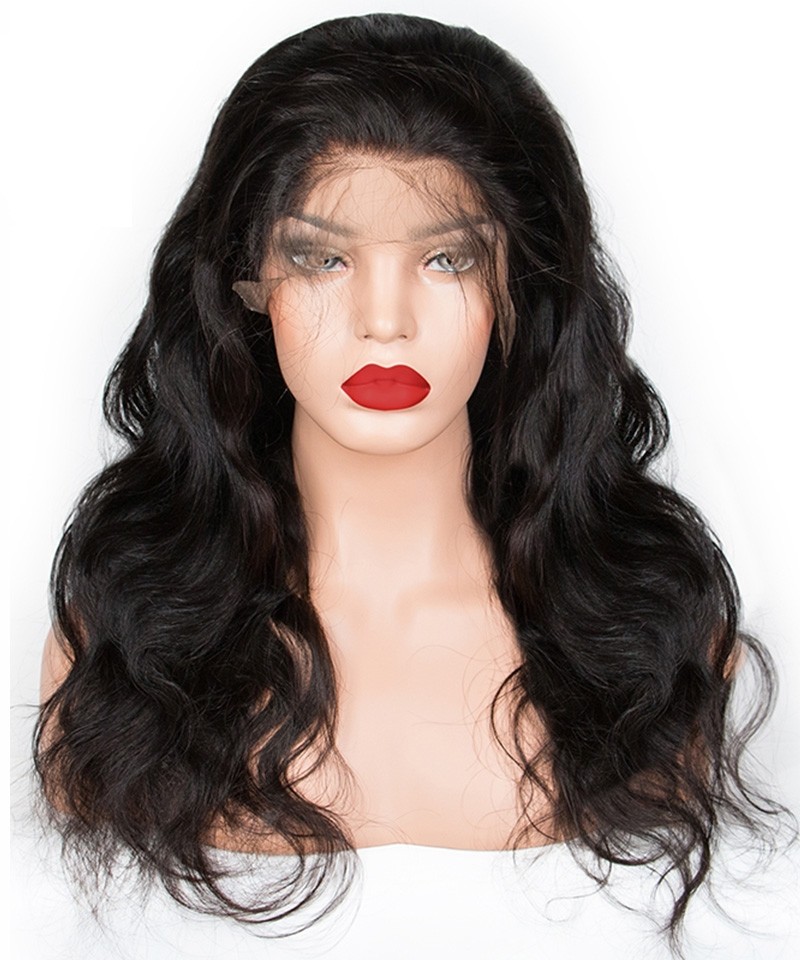 Pre Plucked Body Wave 13x6 Deep Part Lace Front Human Hair Wigs 250