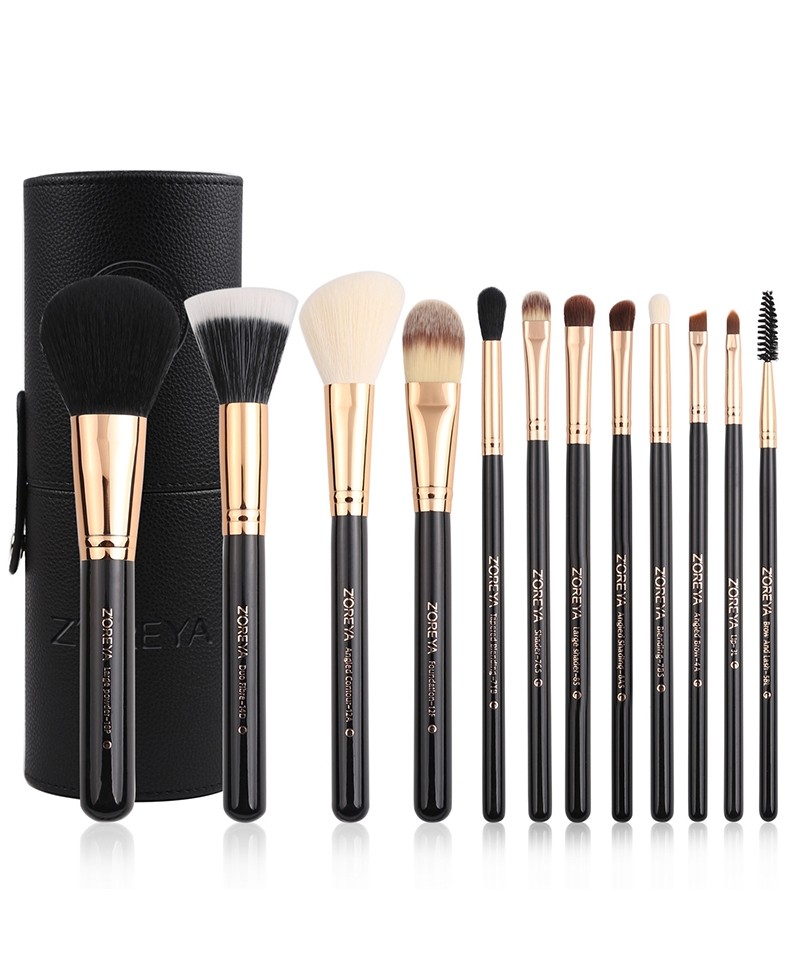 Professional 15pcs Makeup Brush Set High Quality Powder Foundation Eye ...