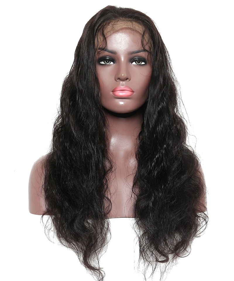Body Wave Lace Front Human Hair Wigs 250% High Density Lace Wigs ...