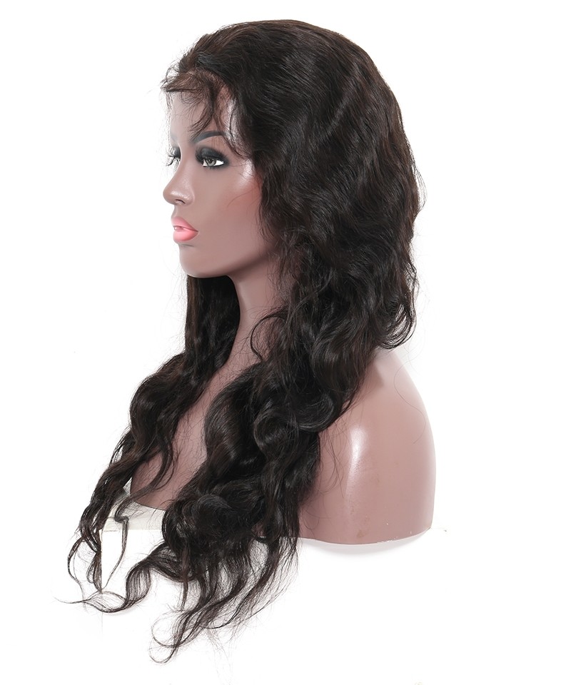 20 Inch Body Wave Lace Front Human Hair Wigs 250 High Density Human