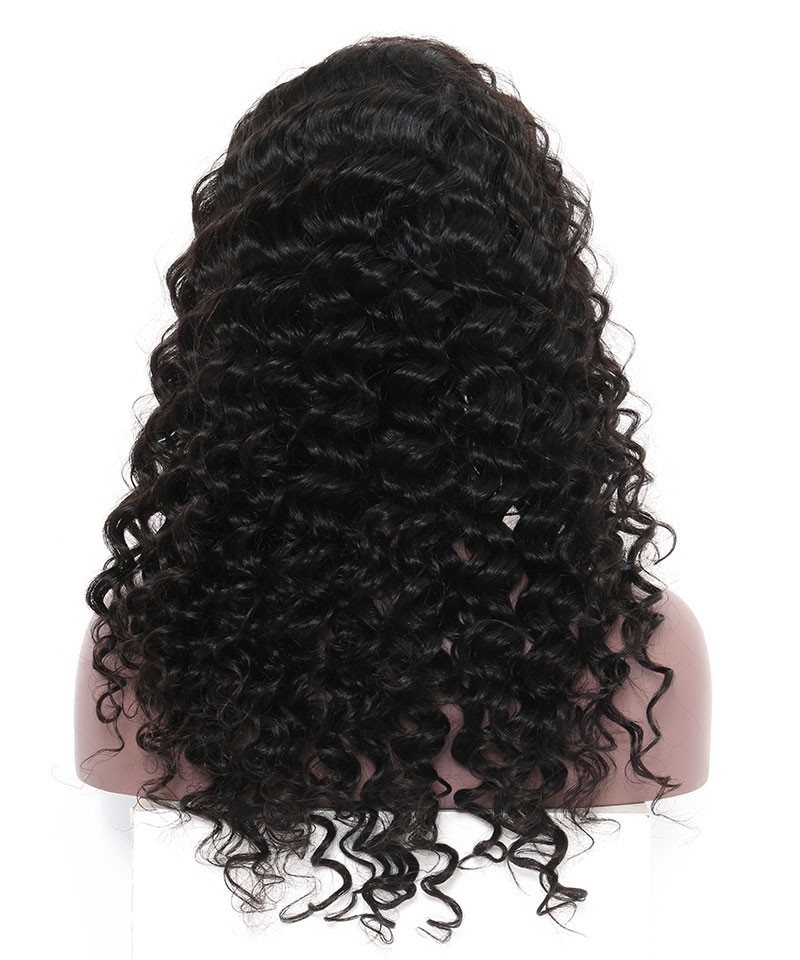 Silk Base Wigs Natural Scalp Loose Wave Full Lace Human Hair Wigs ...
